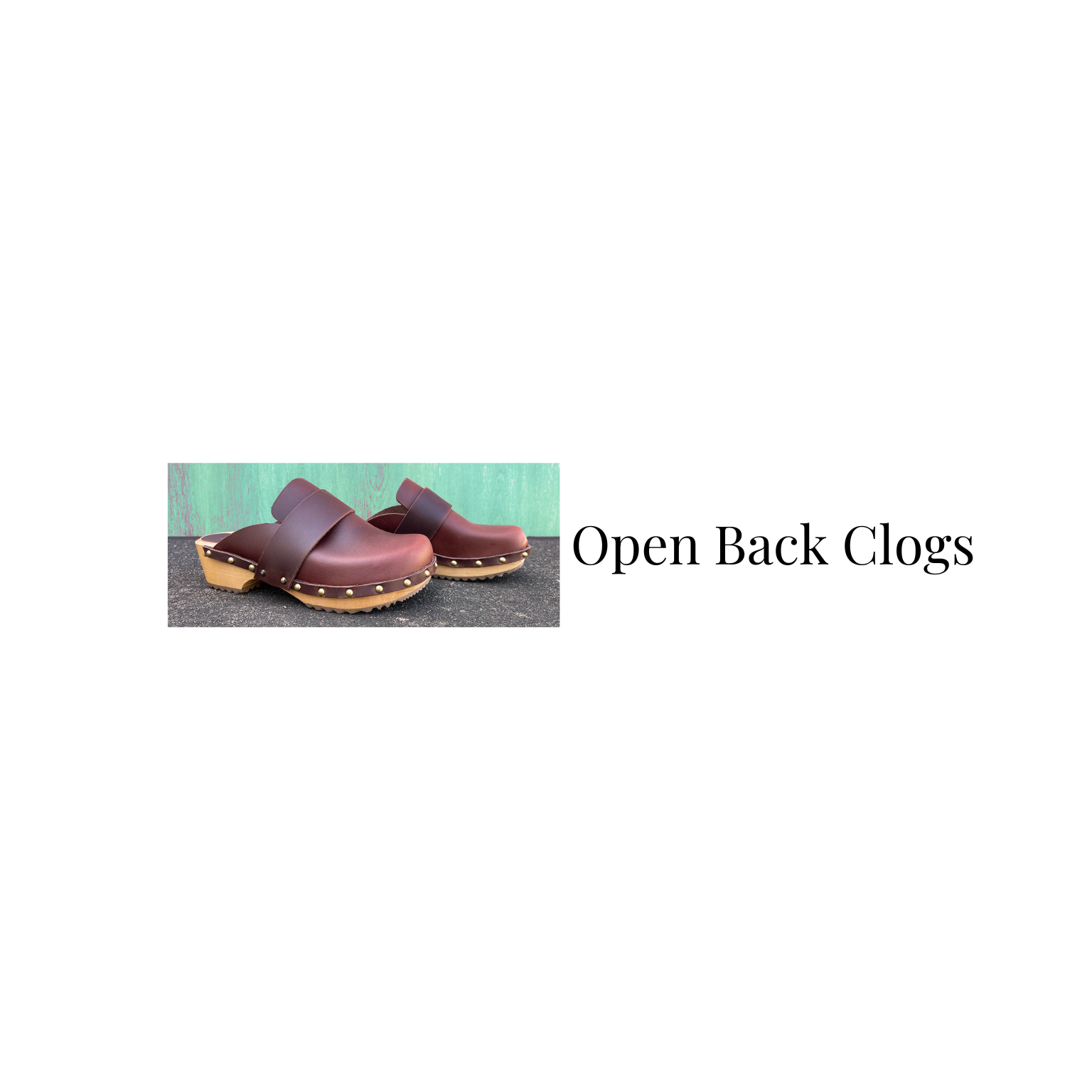 Women's Open Back Clogs– ClogOutlet.com