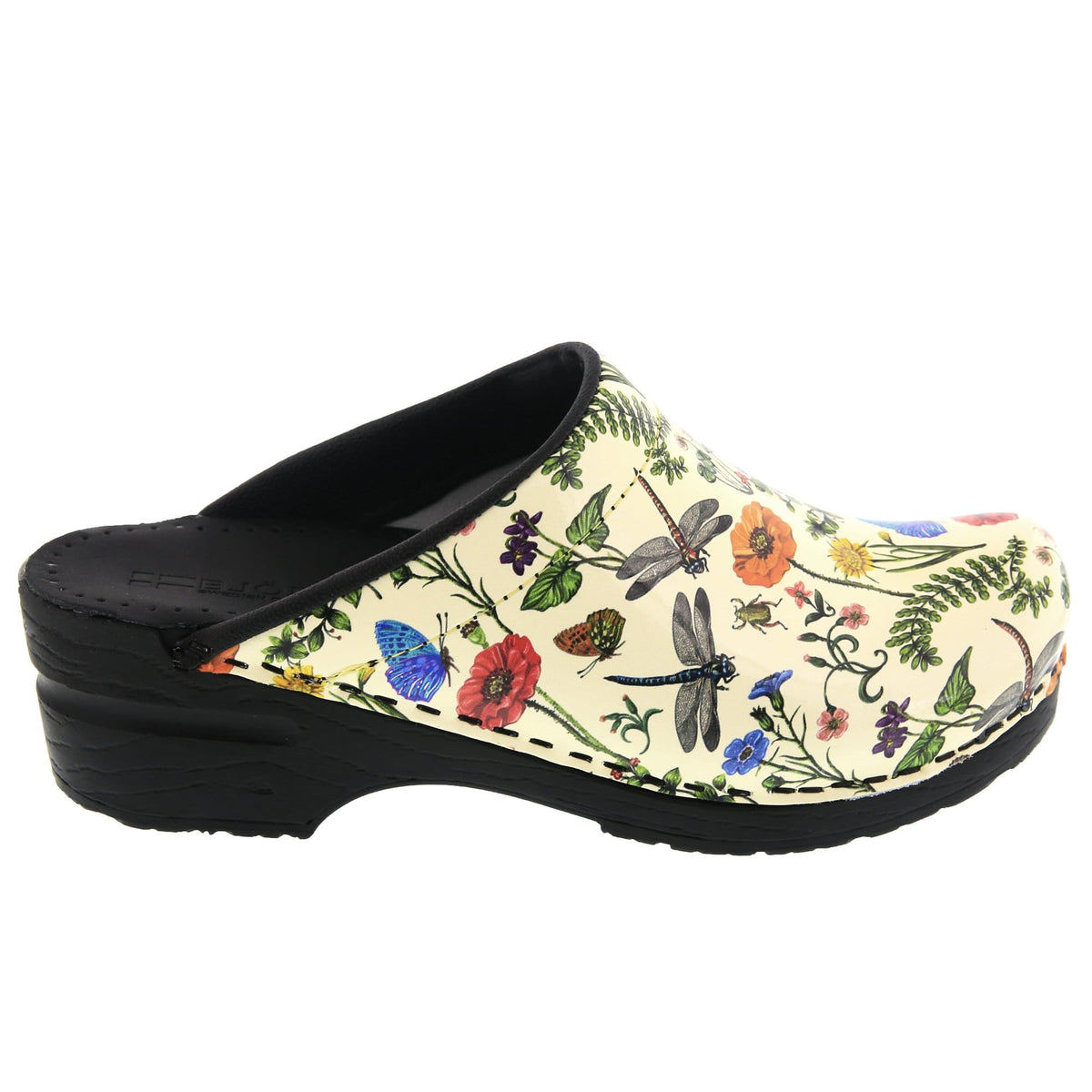 BJORK Dahlia Open Back Leather Clogs– ClogOutlet.com